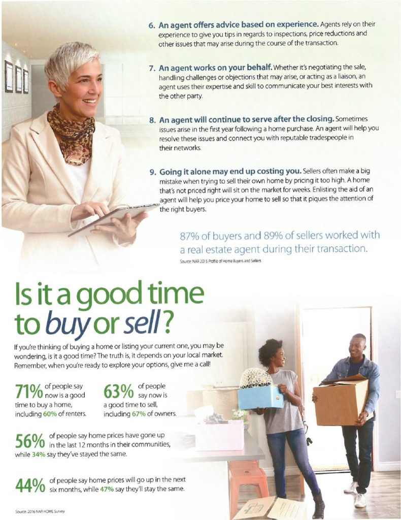 9 REASONS YOU NEED AN AGENT TO HELP YOU BUY OR SELL A HOME – Baltaga Group